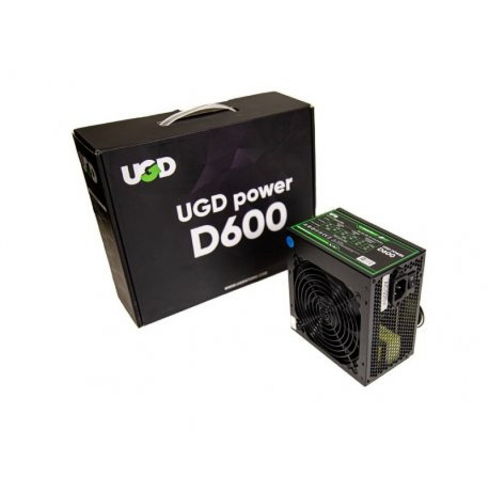 UGD Napajanje D600 600W UGD Power 12cm FAN, 20+4pin, 4+4pin,