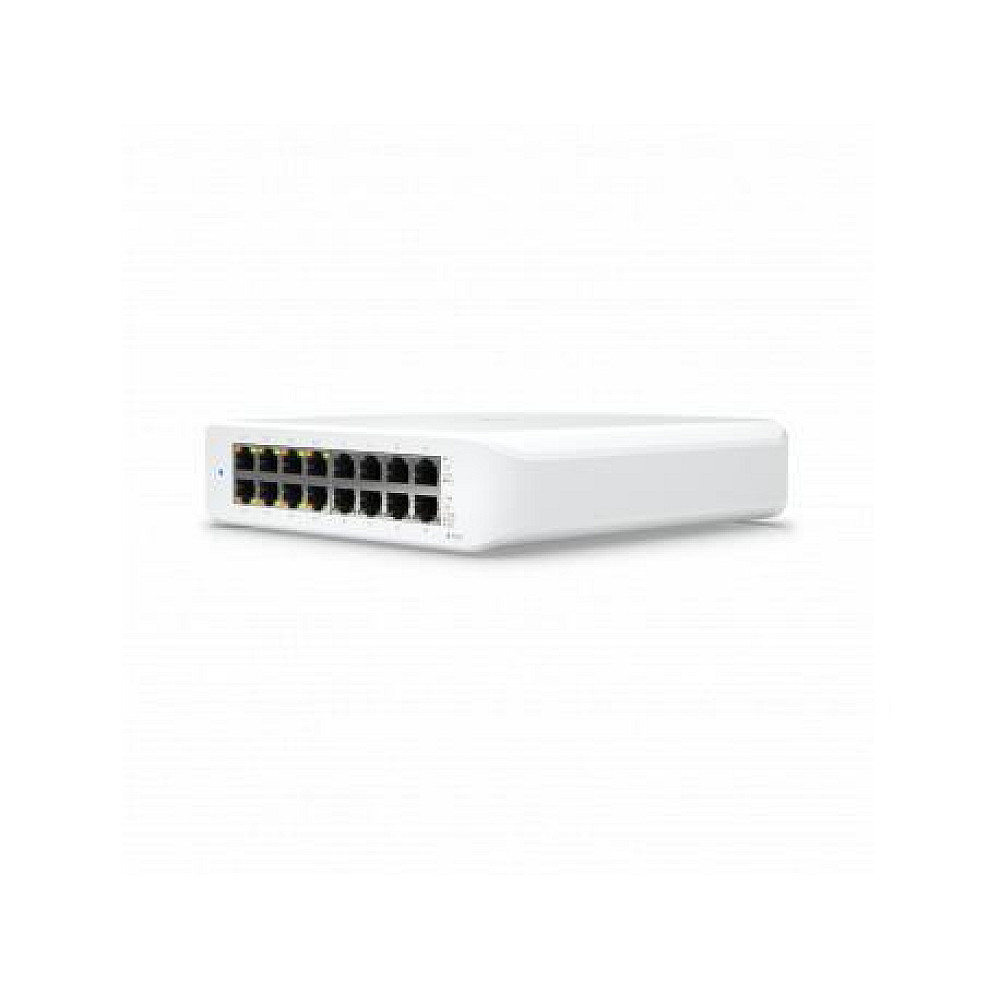 UBIQUITI UniFi Desktop 16 Port Gigabit Switch with PoE, USW-LITE-16-POE ...