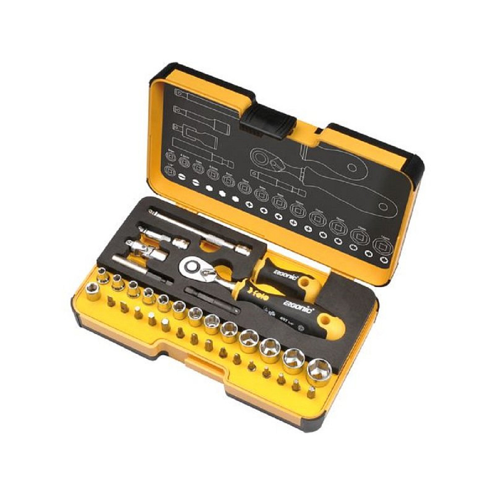 Setovi alata : FELO Set alata XL-Strongbox R-GO sa čegrtaljkom ...