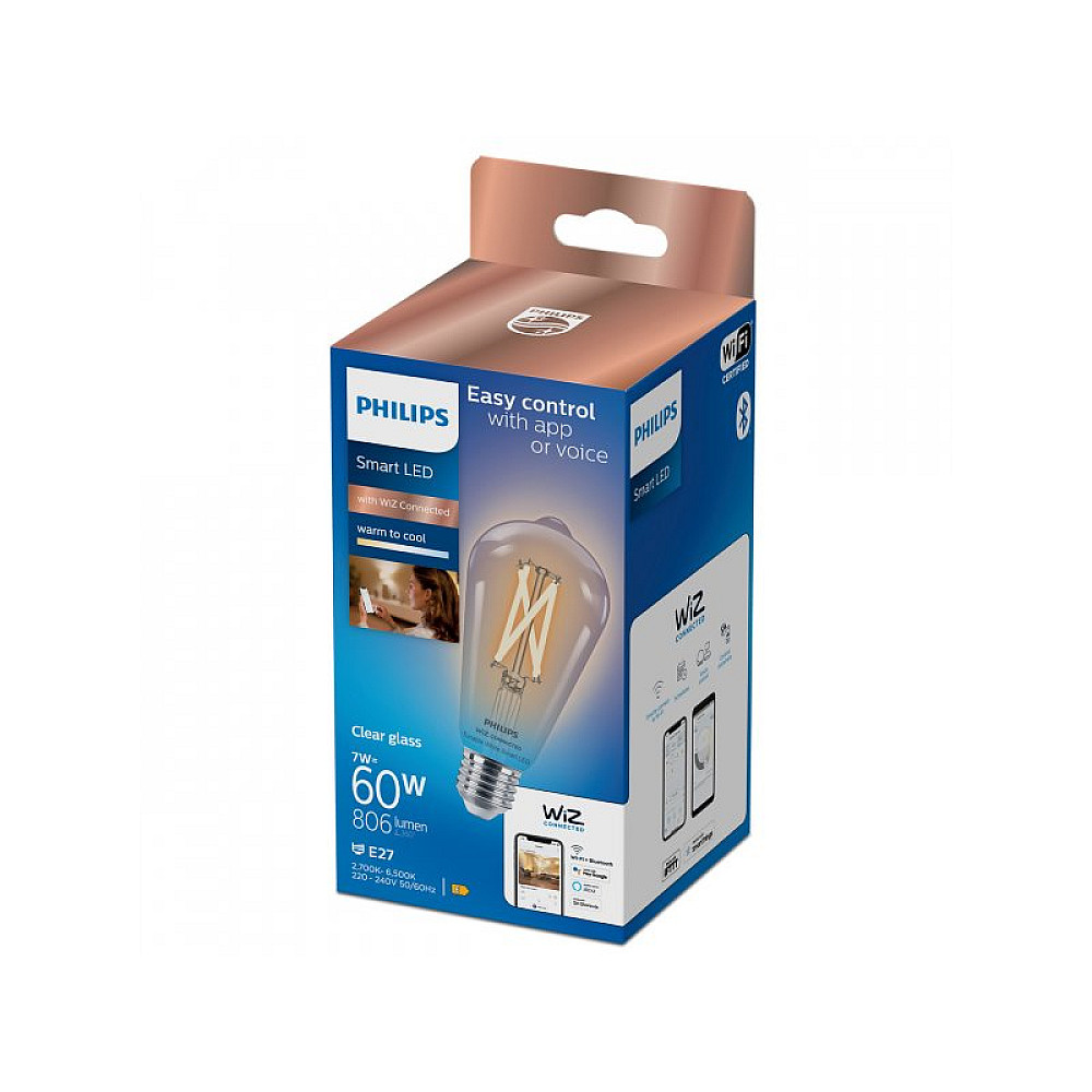 PHILIPS Led sijalica SMART PHI WFB 60W ST64 E27 927-65 CL ...