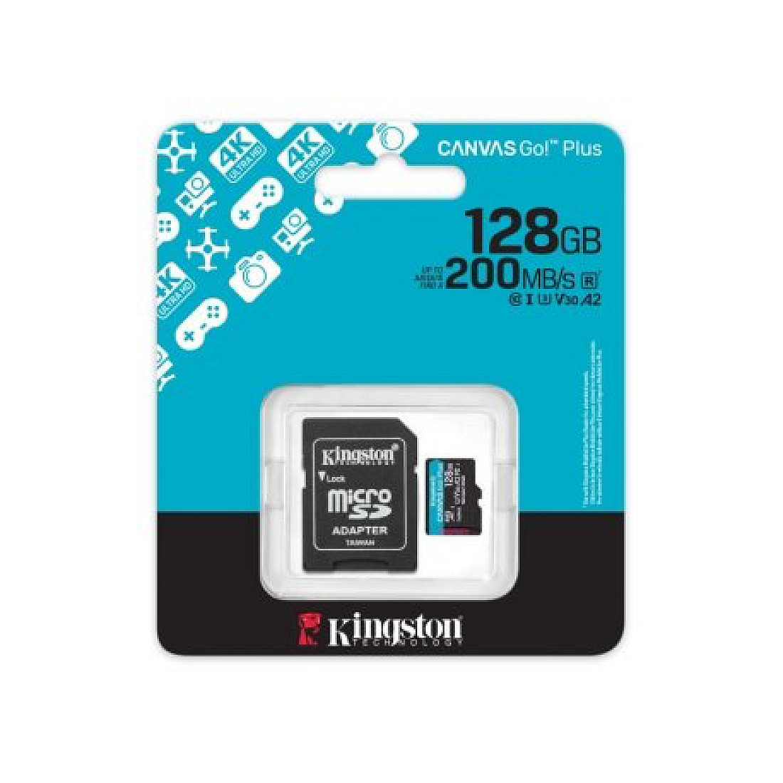 KINGSTON Memorijska kartica U3 V30 microSDXC 128GB Canvas ...