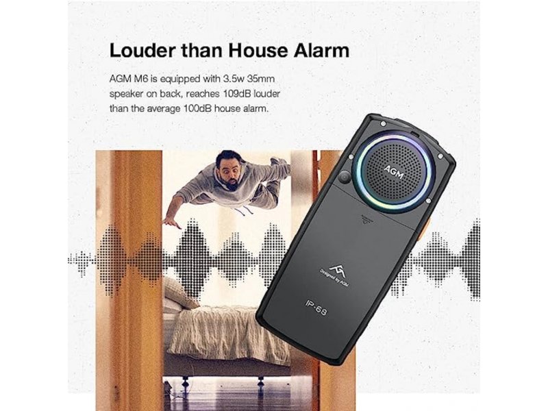 AGM M6 4G Black mobilni telefon | cena, akcija – DotMa ...