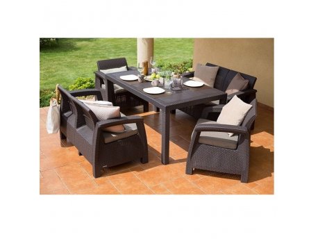 Bastenske garniture : KETER CORFU FIESTA Baštenski set,