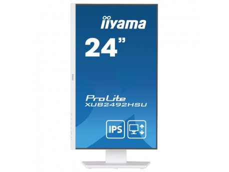 IIYAMA monitori : IIYAMA Monitor 24'' WHITE, ETE IPS-panel,