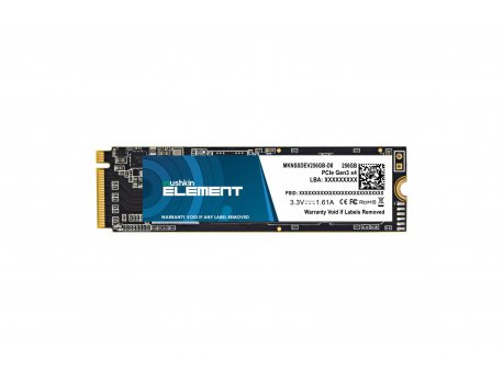 MUSHKIN Element (MKNSSDEV256GB-D8) 256GB PCIe Gen3x4 NVME ...