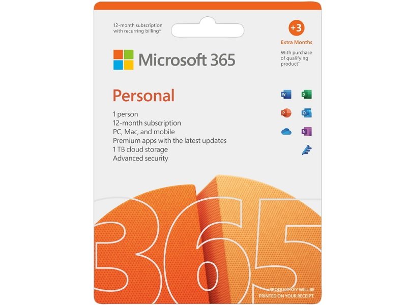 MICROSOFT 365 Personal P8 32bit/64bit/English/1 korisnik/1 ...