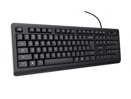 TRUST Basic (24639) žična US tastatura crna