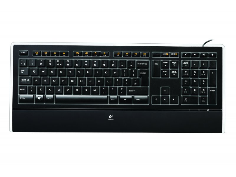LOGITECH K740, Illuminated Keyboard USB | cena, akcija