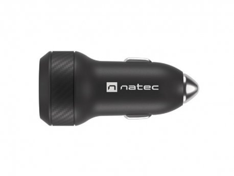 NATEC NUC-1980 CONEY 30W Dvoportni auto punjač
