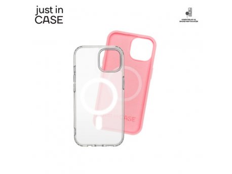 JUST IN CASE 2u1 Extra case MAG MIX PLUS paket PINK za iPhone ...