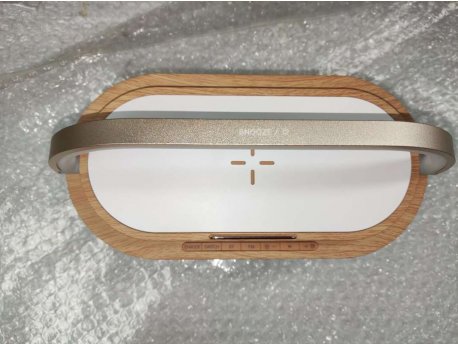 MOYE Bežični punjač, aurora lampa sa satom, radio uređajem ...