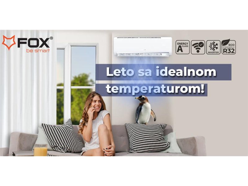 FOX FAC-12INTC52 Inverter klima uređaj | cena, akcija