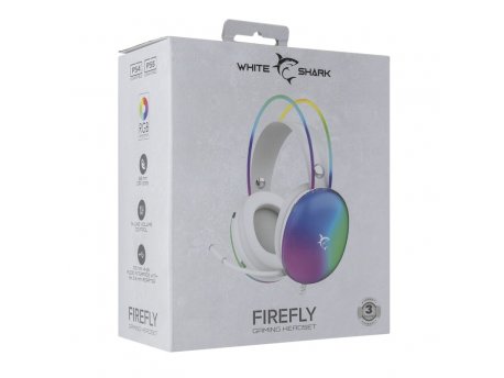 Slusalice i Mikrofoni : WHITE SHARK GH-2342 Firefly Bele ...