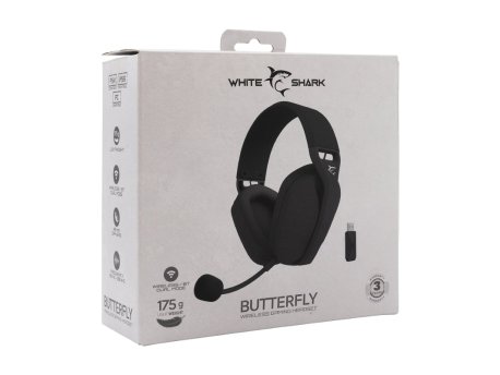 Slusalice i Mikrofoni : WHITE SHARK GH 2442 Butterfly Crne ...