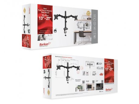 Dodatna oprema : BARKAN M142T stoni nosač za monitore 13-27 ...