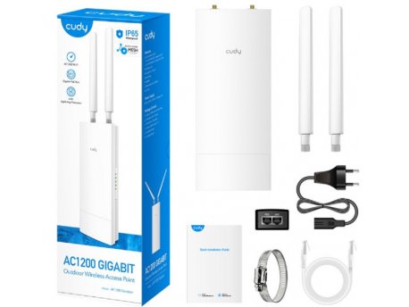 CUDY AP1300 Outdoor AC1200 Gigabit Wireless Access Point,