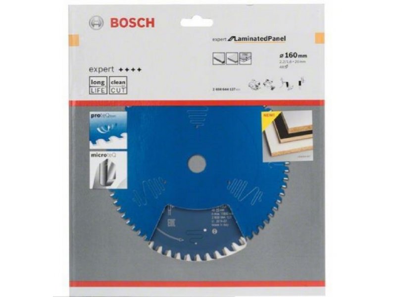 BOSCH List kružne testere Expert for Laminated Panel 160x20x2.2;1.6x48 ...