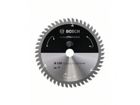 BOSCH List kružne testere za akumulatorske testere 136x ...