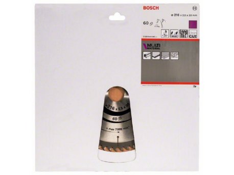 BOSCH List kružne testere Multi Material 216 x 30 x 2.5 ...