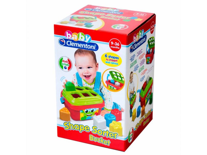 Igračke za bebe : CLEMENTONI BABY KUTIJA SA OBLICIMA