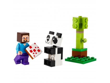 LEGO kocke : LEGO 30672 Stiv i Beba Panda