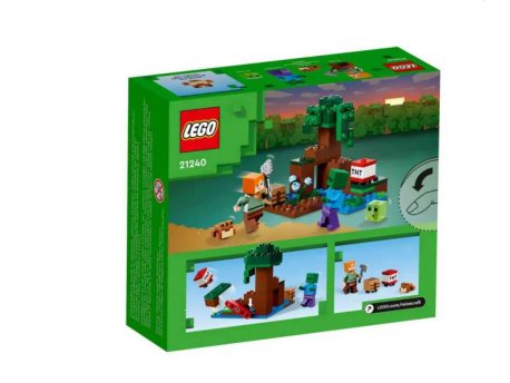 LEGO kocke : LEGO Minecraft the swamp adventure