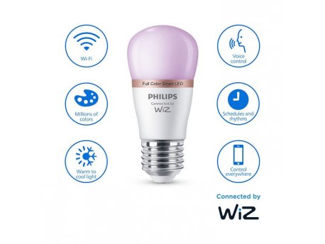 PHILIPS WiZ WFB 40W P45 E27 Smart LED sijalica