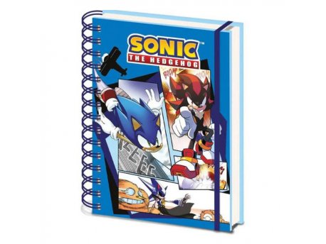 Pyramid International Sonic The Hedgehog Comic Strip A5 ...