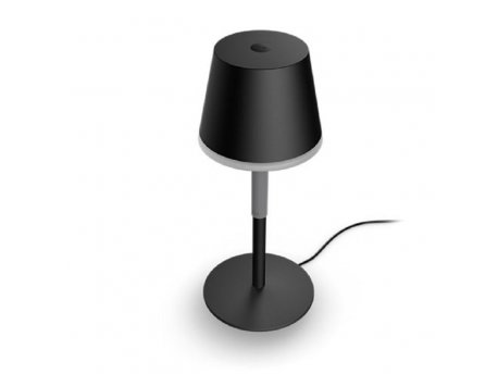 Unutrasnja rasveta : PHILIPS Stona lampa HUE GO crna 929003128501 ...