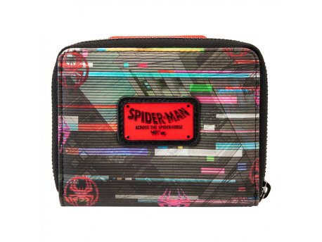 Loungefly Marvel Across The Soiderverse Lenticular Zip Around ...