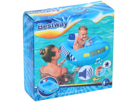 Bazeni i oprema : BESTWAY Gumeni policijski čamac za decu ...